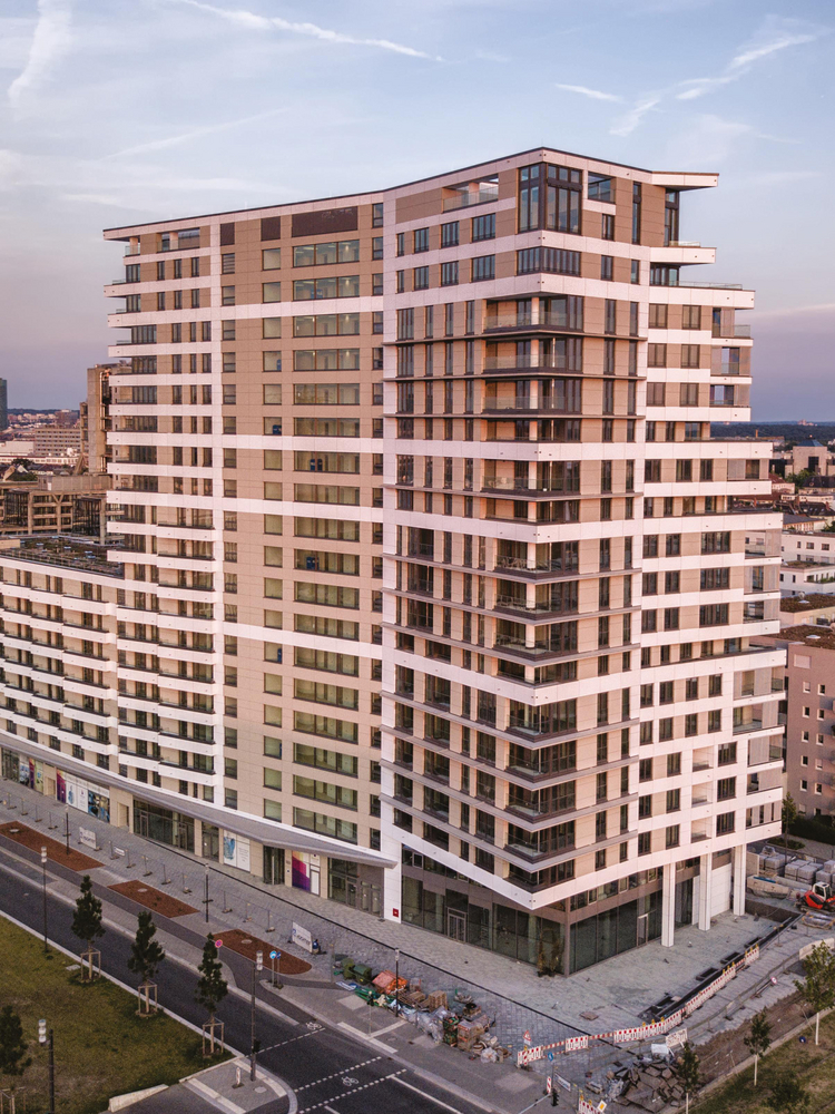 Das Praedium in Frankfurt am Main beeindruckt - EQUITONE