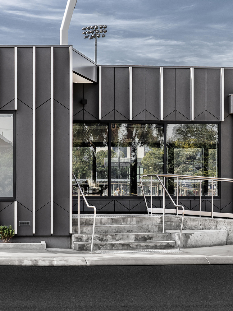 St Mary's Pavilion, Geelong: EQUITONE [tectiva] TE20 Design - EQUITONE