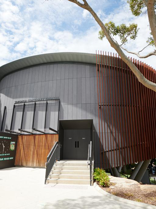 Taronga Zoo Wildlife Retreat: EQUITONE [tectiva] TE20 Façade - EQUITONE