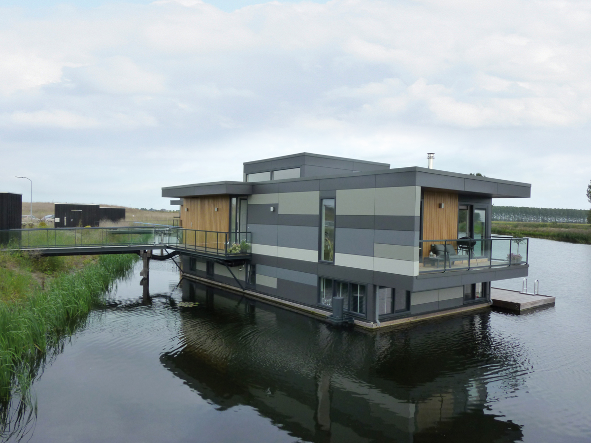 Floating houses, Netherlands Etex
