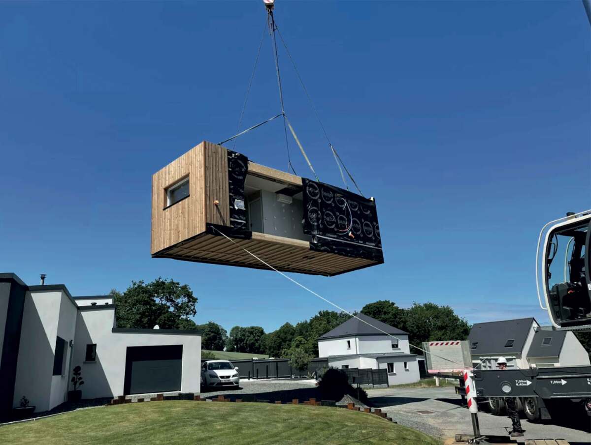 Modular homes, Rochefort, Belgium