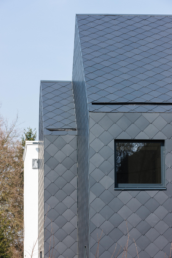 Eengezinswoning in Genk met leien - Cedral