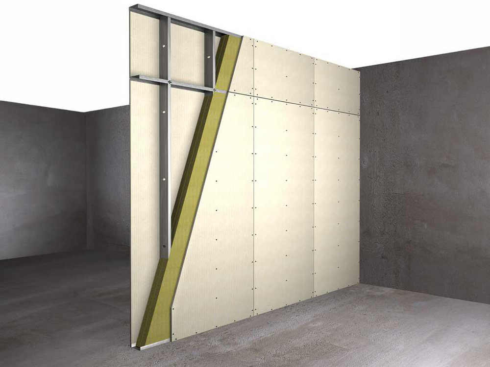 240 minutes fire rated PROMATECT®-N Steel stud partitions - Promat China