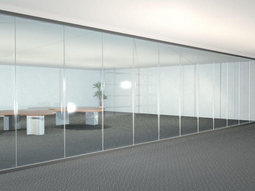 Cloison vitrée - Promat®-SYSTEMGLAS 30 - Châssis acier - EI 30 - Promat ...