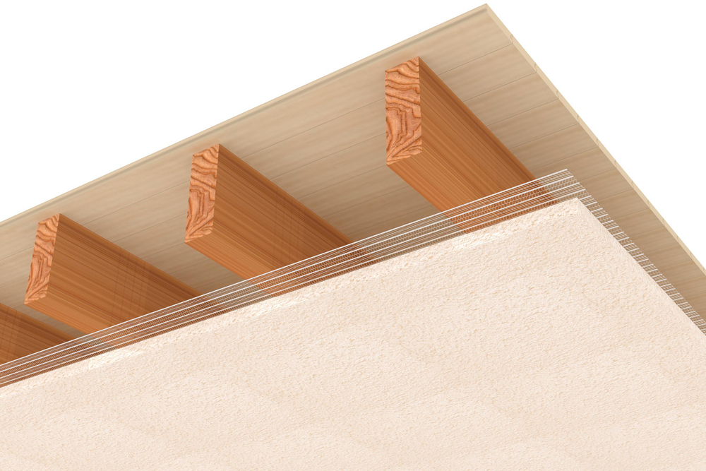 Protection au feu des planchers bois PROMASPRAY®-P300 - Enduit de ...