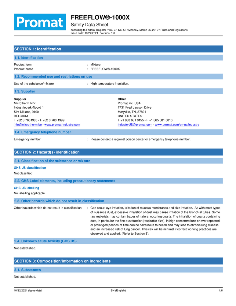 Documentation - Promat