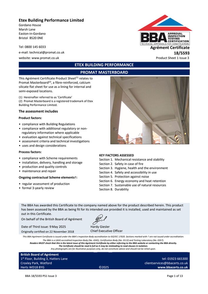 Documentation - Promat