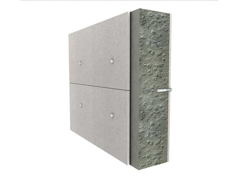 Concrete wall upgraded to FRL 120/120/120 with PROMATECT®-H direct ...