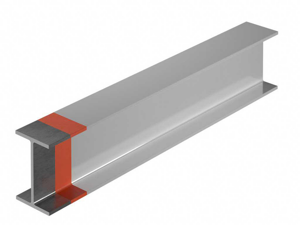 Up to FRL 120/-/- Coating to steel beam with Cafco SPRAYFILM® WB3 ...