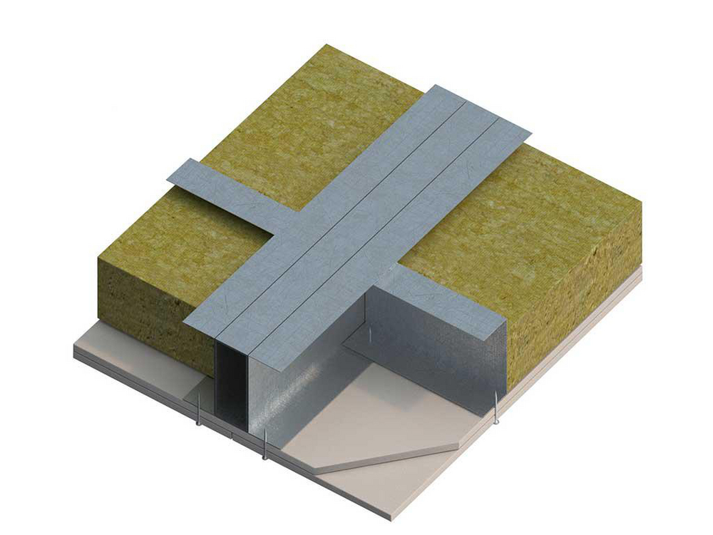 120 minutes PROMATECT®-H Self-supporting membrane ceiling one side ...