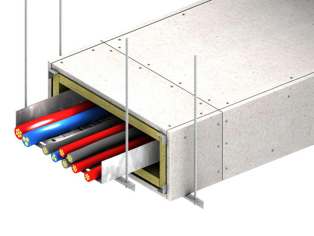 120 minutes PROMATECT®-H M&E Services enclosure - resisting fire from ...