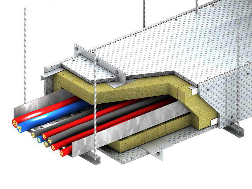 2-hours fire rated PROMATECT®-S M&E Services enclosure - resisting fire ...
