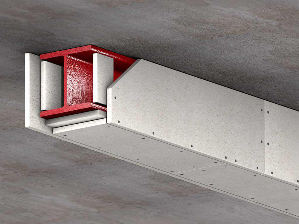 60 minutes PROMATECT®-H Cladding to steel beam - Loadbearing - Promat ...