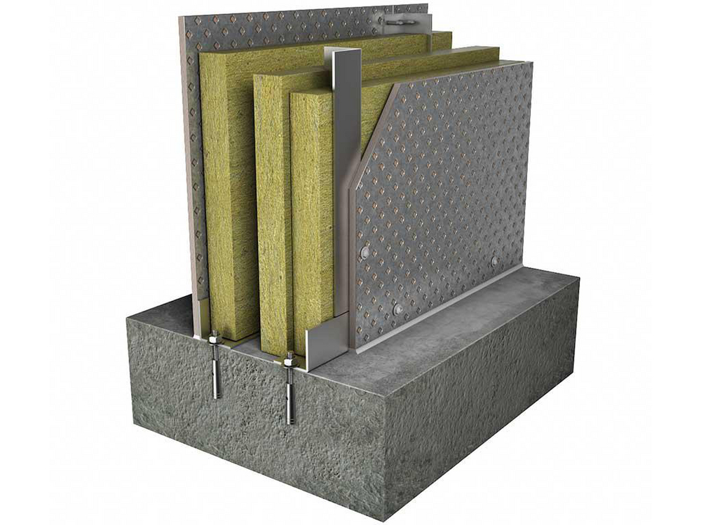 240 minutes PROMATECT®-S Steel stud partition with angle interval ...