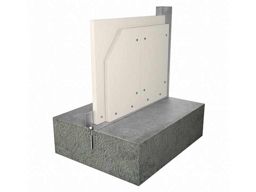 240 minutes fire rated Slim Partition - PROMATECT®-L500 - Promat Singapore