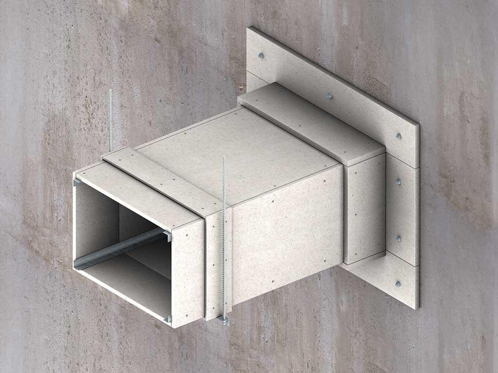 120 minutes fire rated Smoke Duct EN - PROMATECT®-H - Promat Indonesia