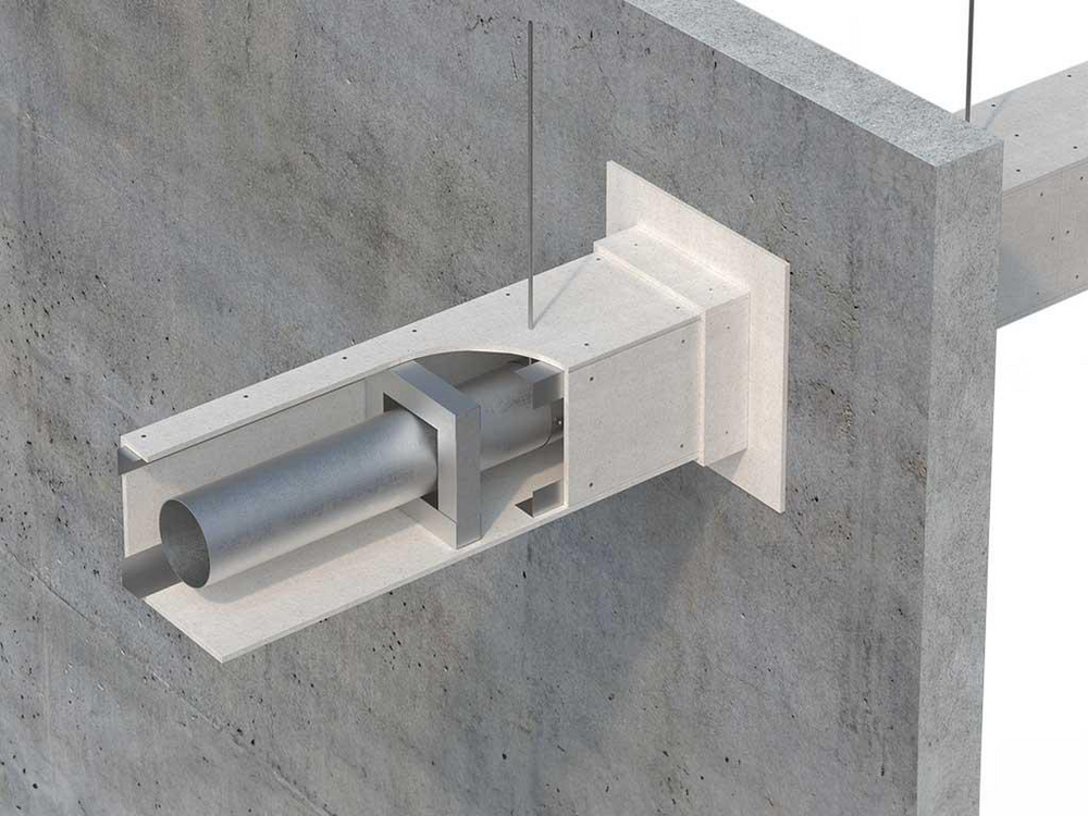 240 minutes fire rated Utility Pipe Enclosure (E) - PROMATECT®-H ...