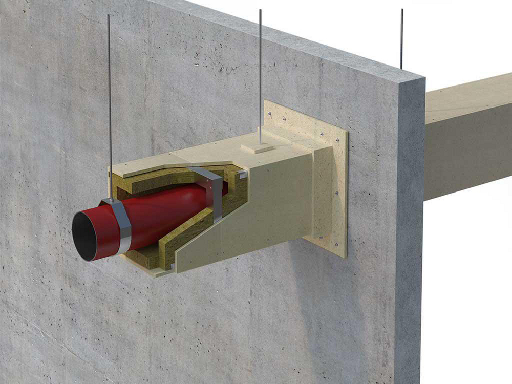 120 minutes fire rated Riser Pipe Enclosure - PROMINA®-60 - Promat ...