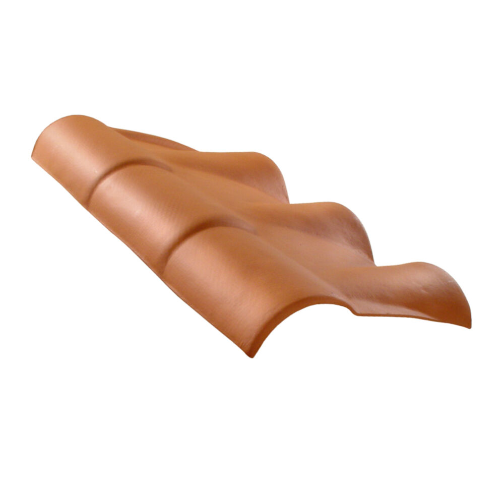 Cumbrera Superior Teja andina 70x35cm 5mm - Eternit