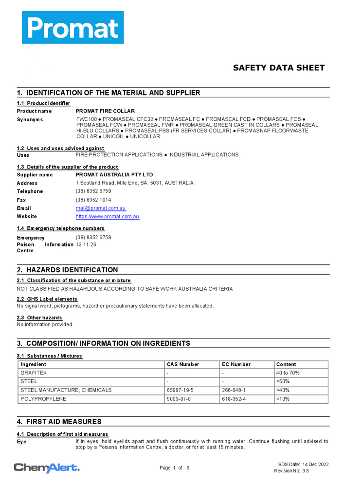 Documentation - Promat